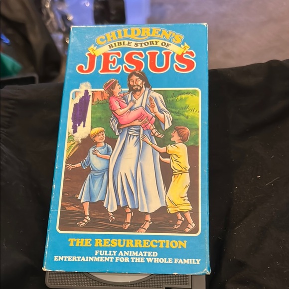 Other | Childrens Bible Story Of Jesus The Resurrection Vhs | Poshmark
